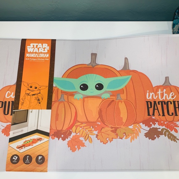 Disney | Accents | Star Wars Yoda Anti Fatigue Kitchen Mat Disney ...